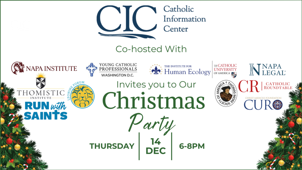 CIC Christmas Party 2023 - Catholic Information Center