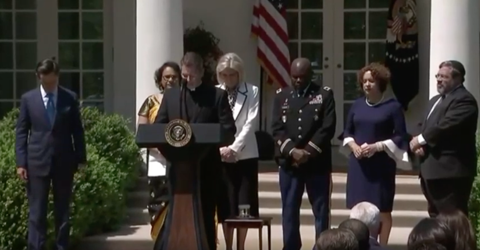 2019 National Day of Prayer Service at the White House - Catholic ...